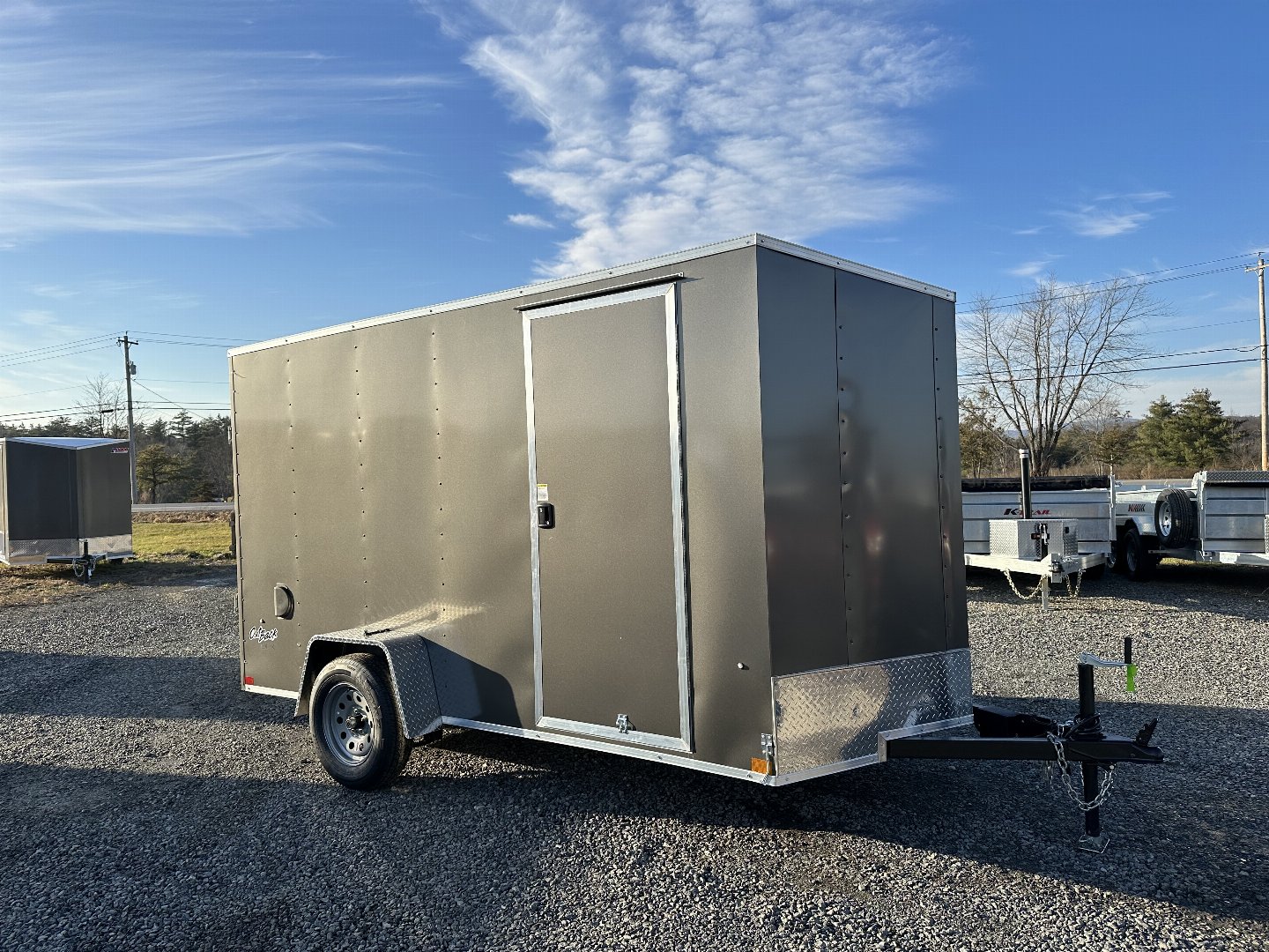 New 2024 PACE AMERICAN 6 X 12 OUTBACK DLX Cargo / Enclosed Trailer ...