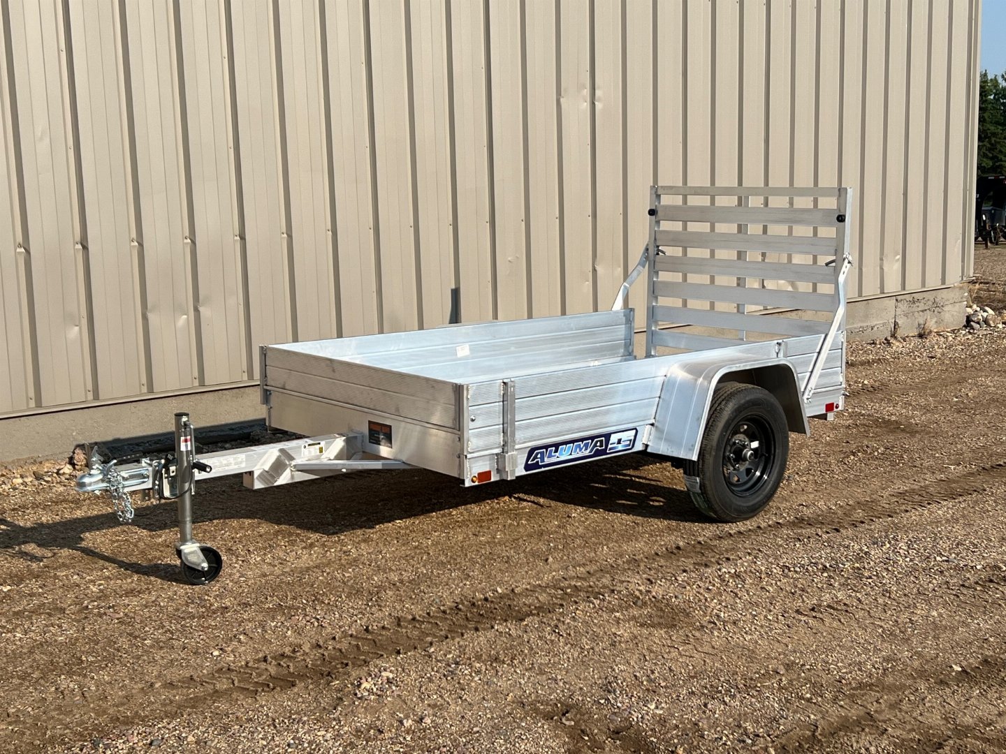 New 2026 Aluma 8' 548ESA Aluminum Utility Trailer | Humboldt South Dakota