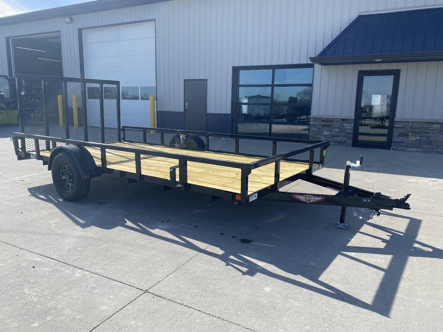 New 2025 H&H 82'x14' 3k Rail Side Utility Trailer | De Soto Iowa
