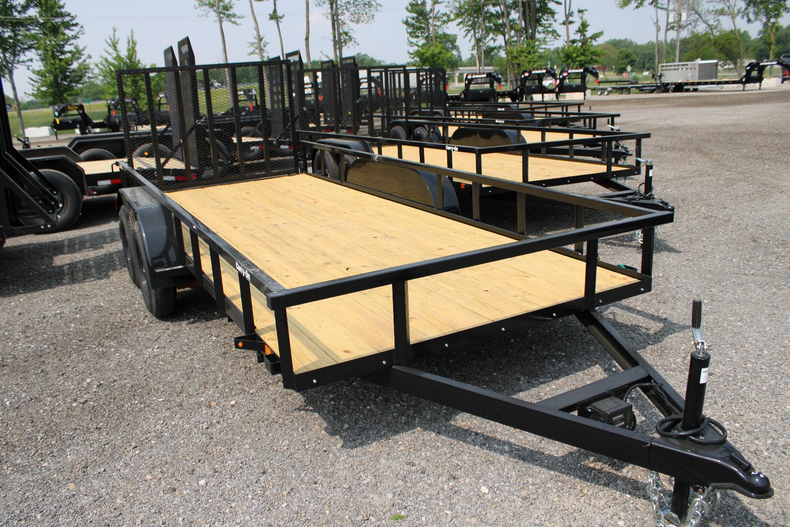 New 2025 Carry-On 16' RG 7K GVWR LANDSCAPE UTILITY TRAILER 48578 ...