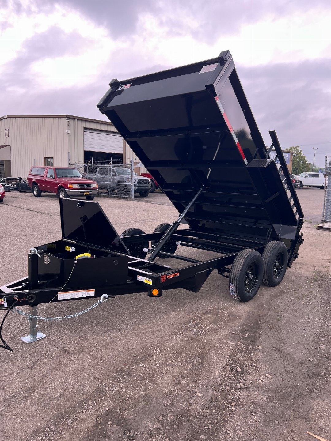 New 2026 Quality Steel 6X12 7K GVWR Dump Trailer #258364 | Elkhart Indiana