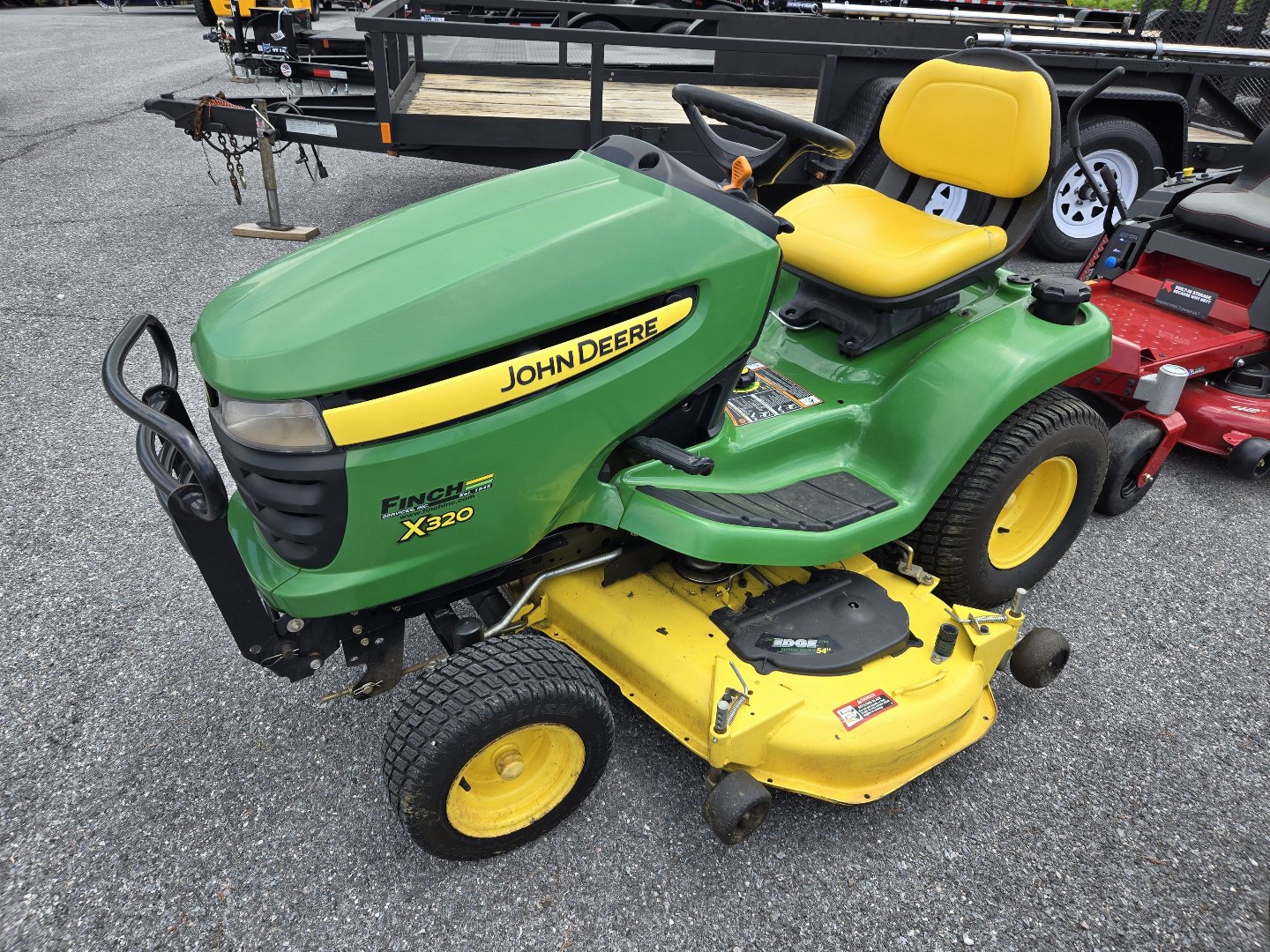 Used Pre-Owned 2011 John Deere X320 Riding Lawn Tractor, 22hp Kawasaki ...