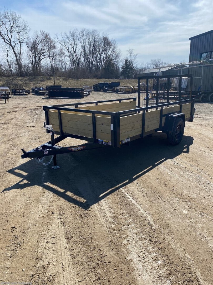New 2025 H&H 76" X 12' Utility Trailer | Waterford Michigan