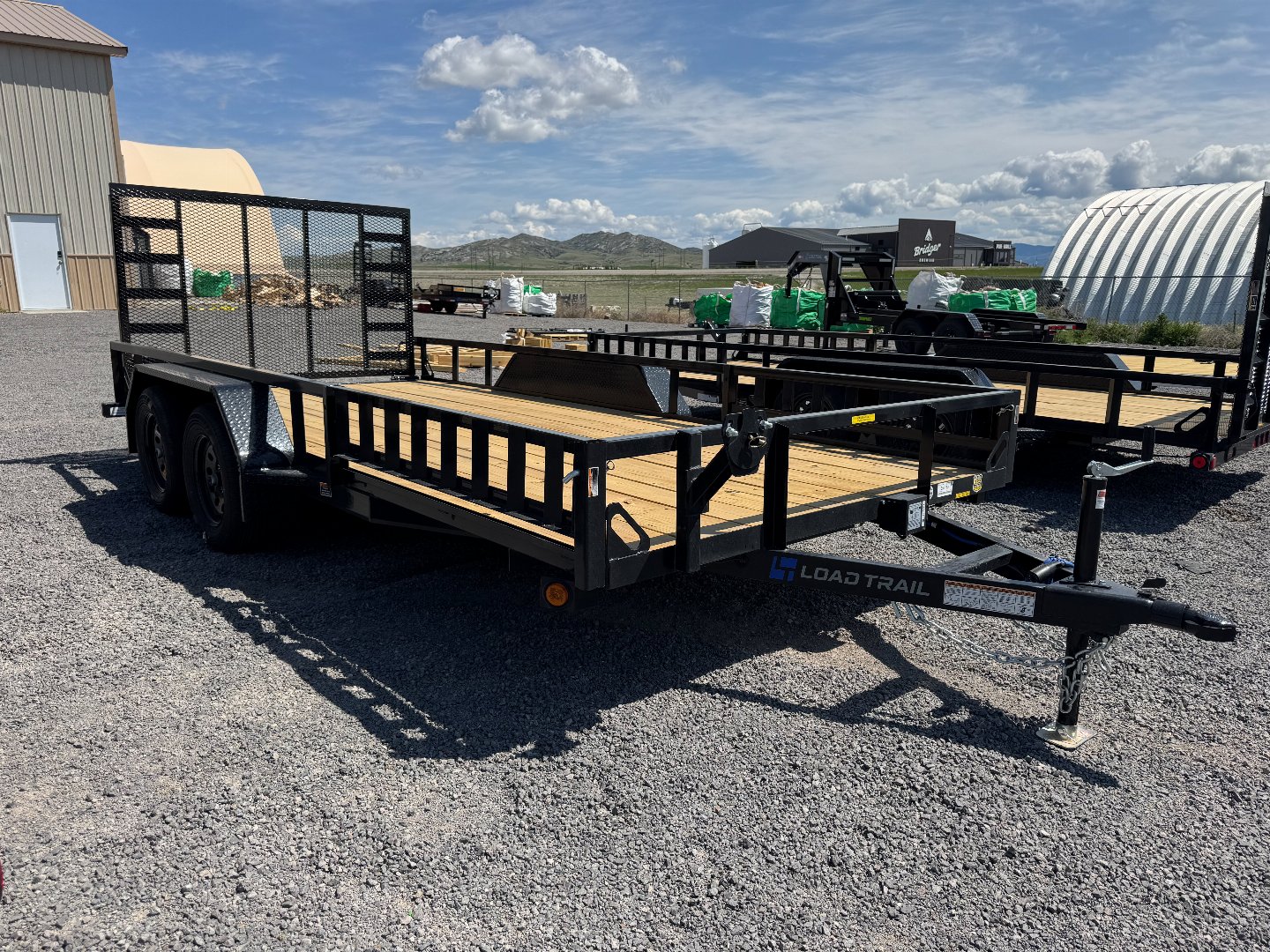 New 2025 LOAD TRAIL UE 83x16 Utility Trailer | Three Forks Montana