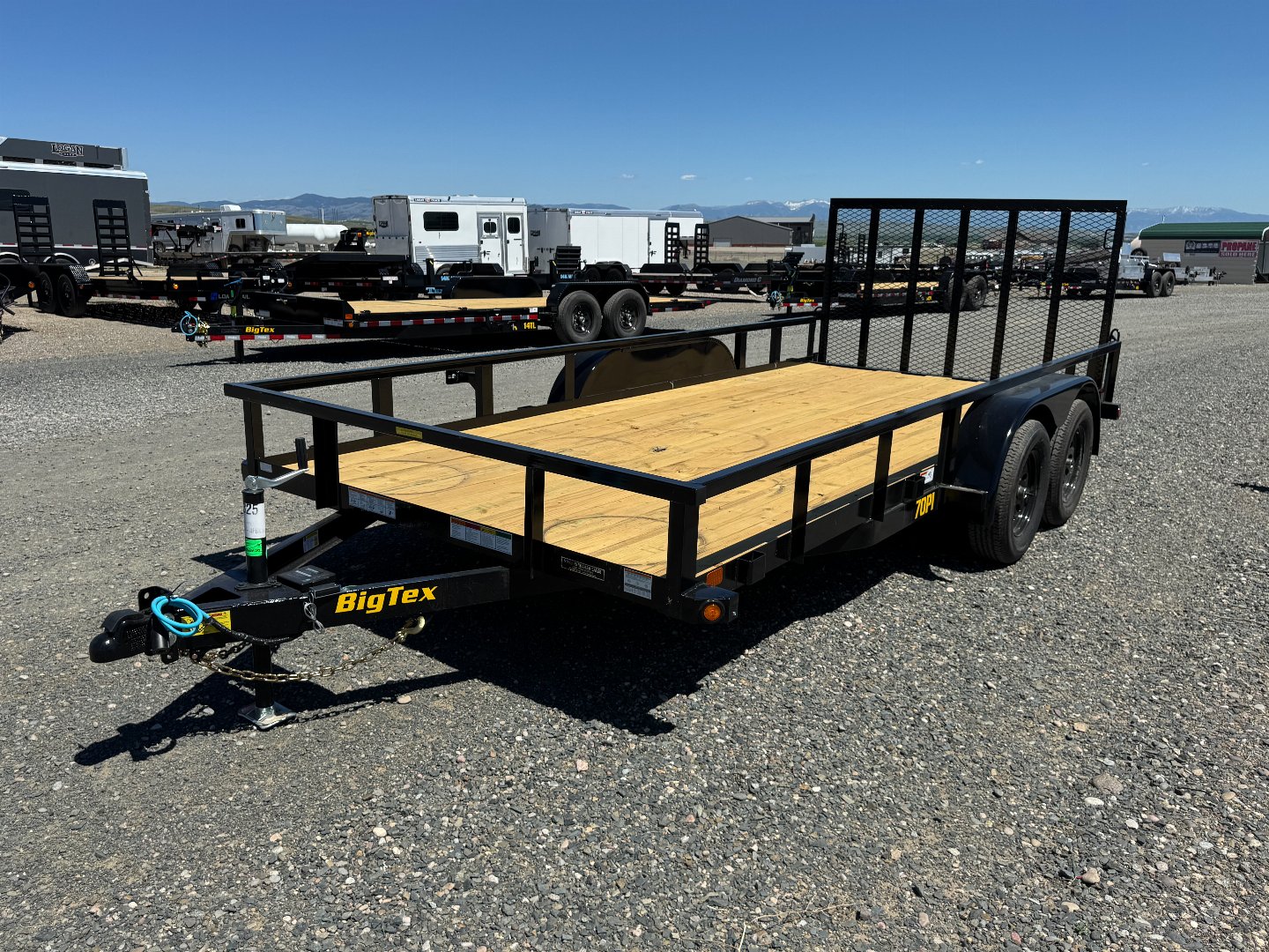 New 2026 Big Tex Trailers 16' 70PI Utility Trailer | Three Forks Montana
