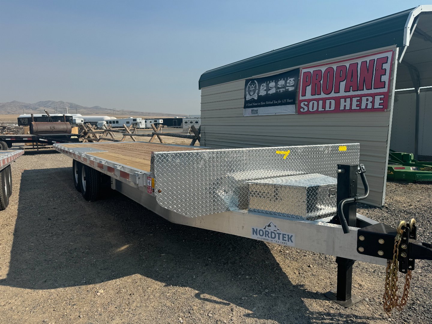 New 2026 NORDTEK 24' Full Tilt Tilt Trailer | Three Forks Montana