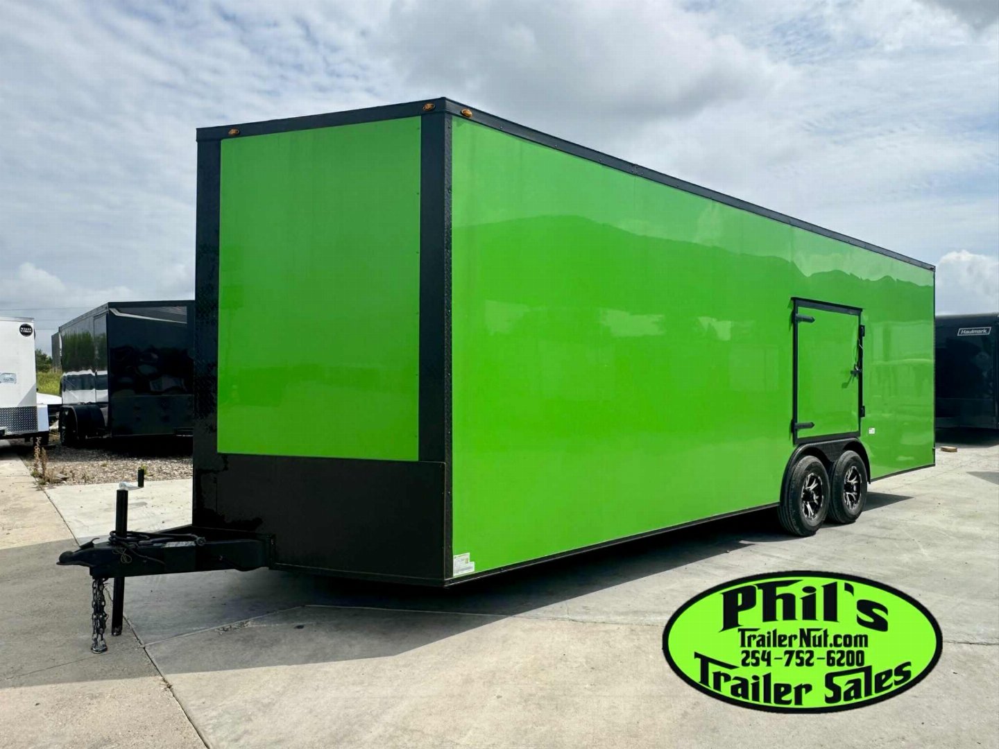 New 2024 8.5X24 BLACKOUT PACKAGE ALUMINUM WHEELS Cargo / Enclosed ...