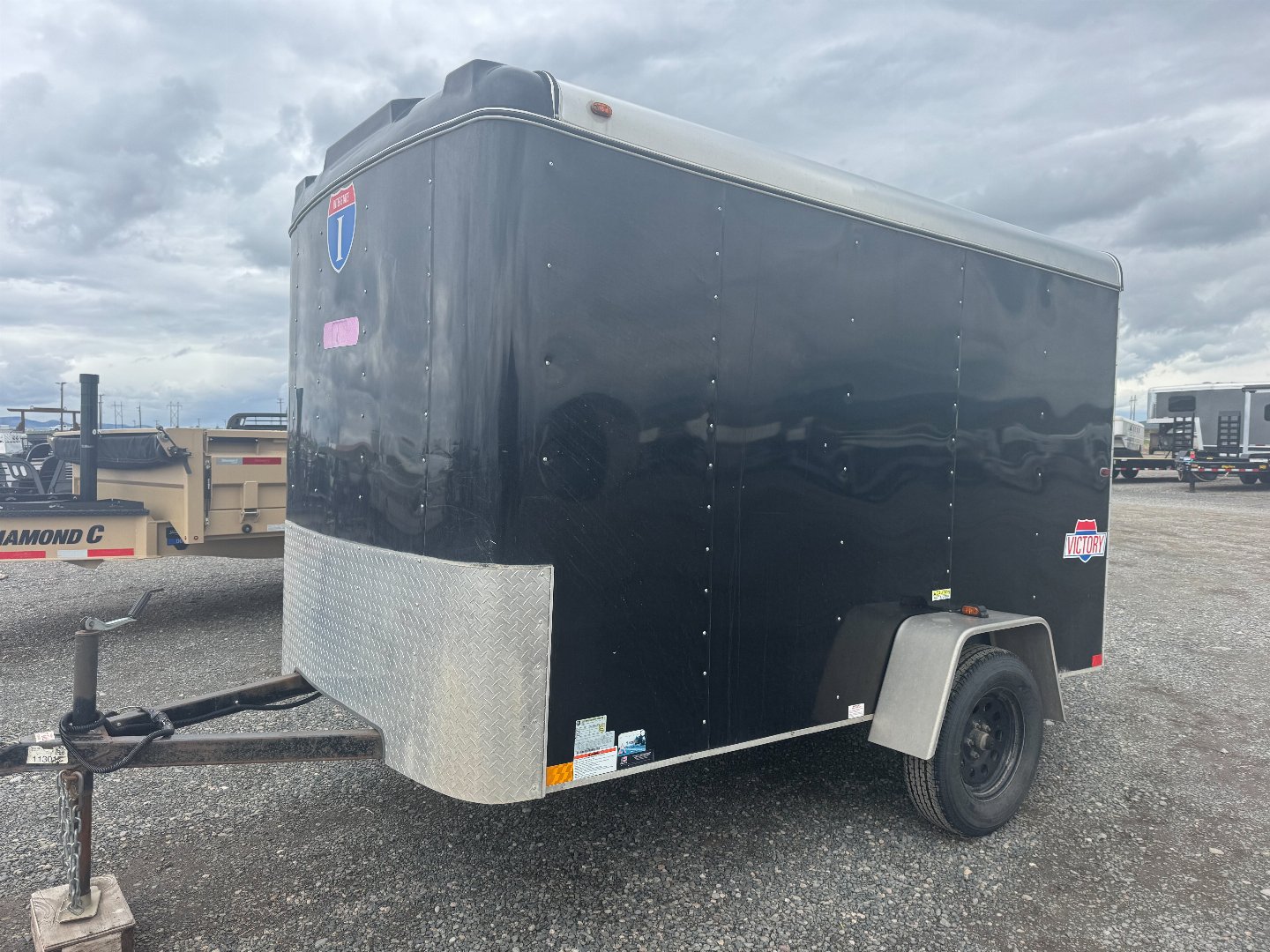 Used 2021 6x10 Cargo / Enclosed TrailerTRAILERS PLUS | Three Forks Montana
