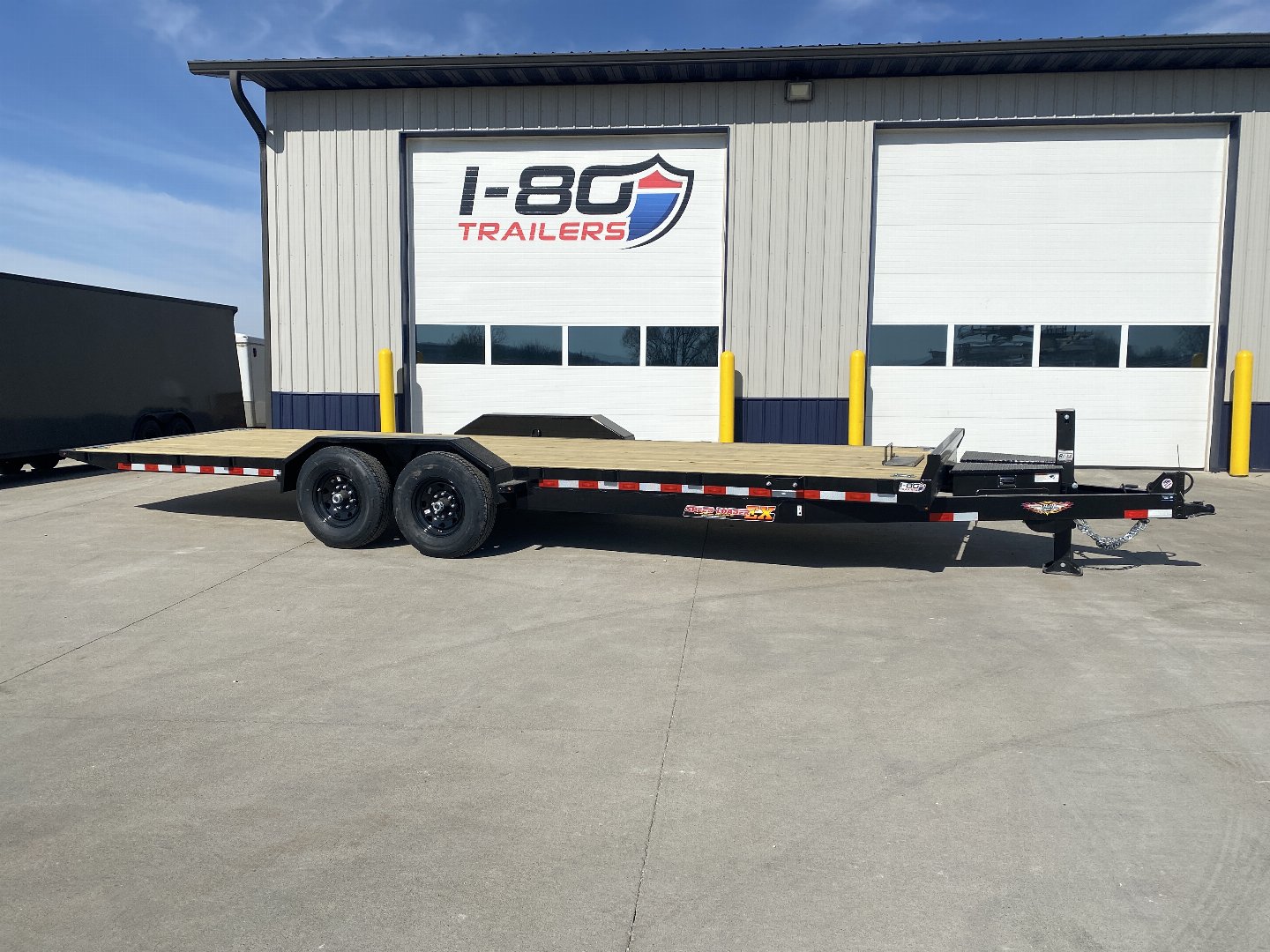New 2025 H&H 82"x24' 14k Electric Tilt Speed Loader Car Hauler Trailer ...