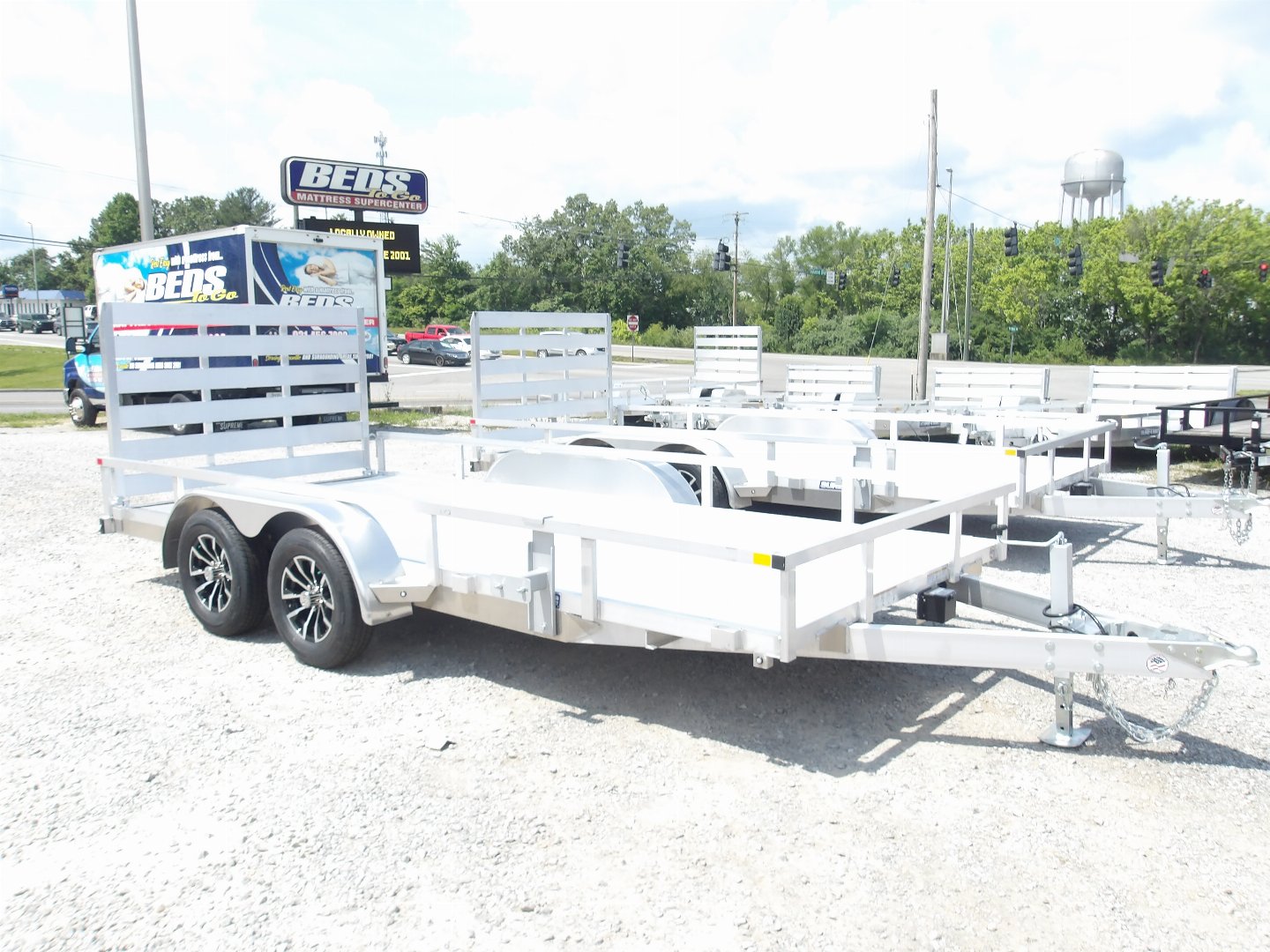 New 2025 Sure-Trac ST8216TAT Utility Trailer | Crossville Tennessee