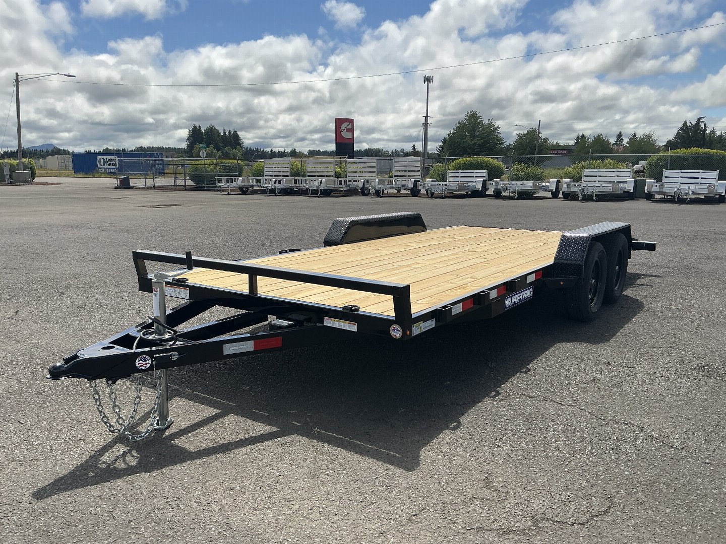 New 2025 Sure-Trac Sure-Trac Open Open Steel Car Hauler | Coburg Oregon