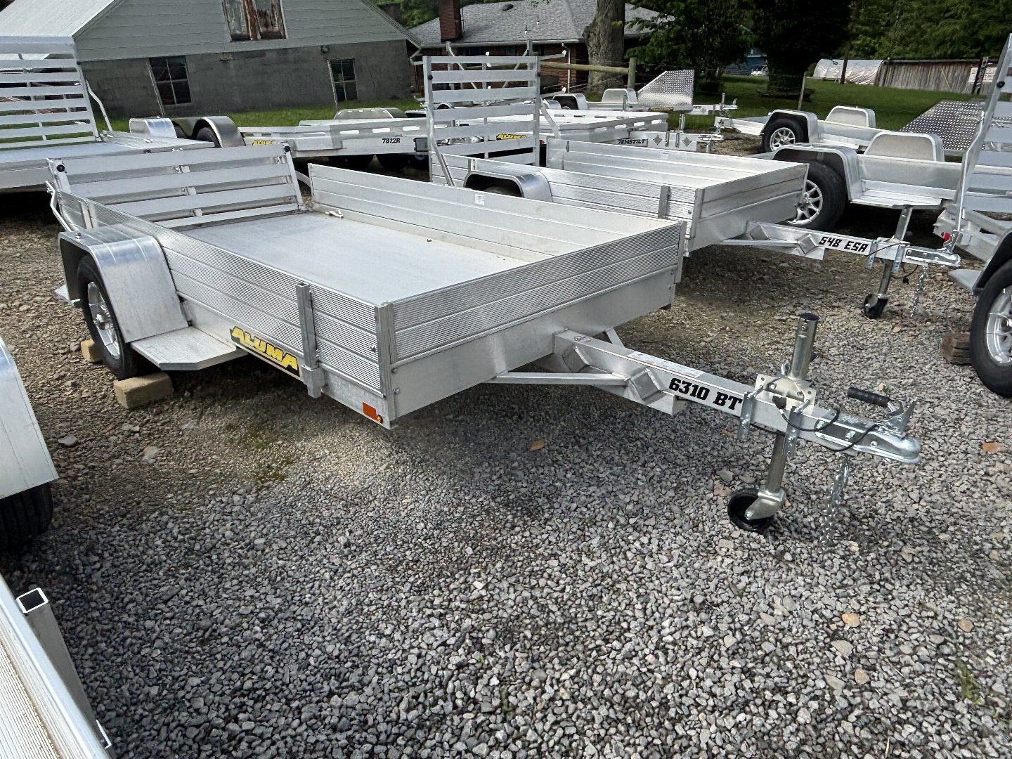 New 2026 ALUMA 2026 Aluma Trailers 7820 R Aluminum Utility Trailer W ...