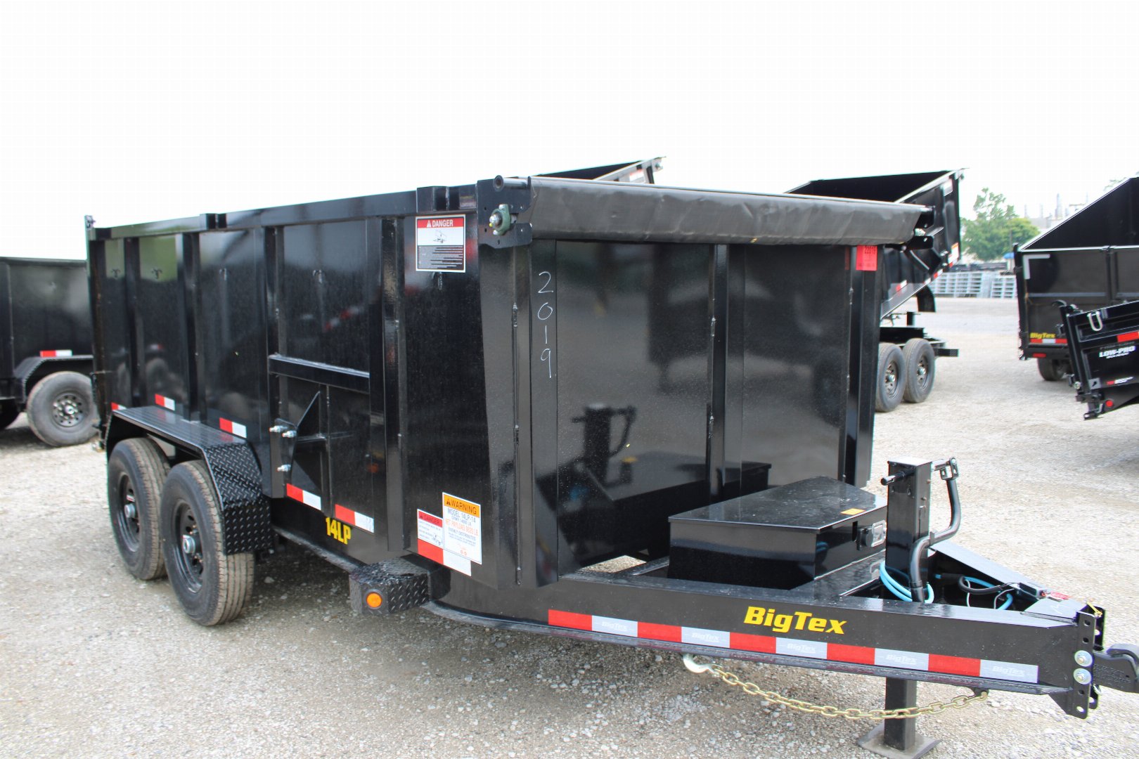 New 2026 Big Tex Trailers 14' HS 14K GVWR HIGH SIDE DUMP TRAILER 48219 ...