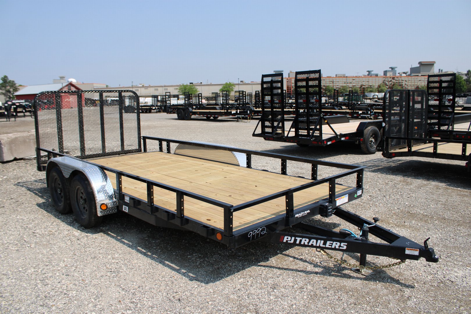 New 2026 PJ Trailers 16' RG 7K GVWR LANDSCAPE UTILITY TRAILER 48247 ...
