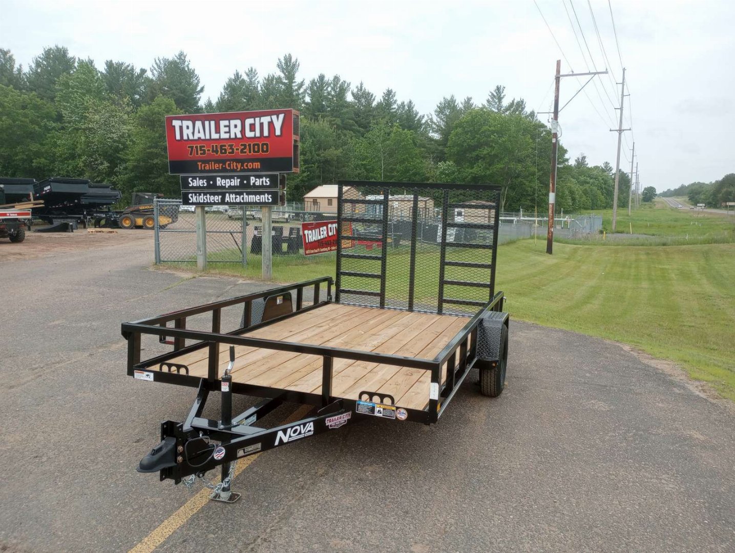 New Midsota Nova Utility Trailer 82"x12' Utility Trailer | Grantsburg ...