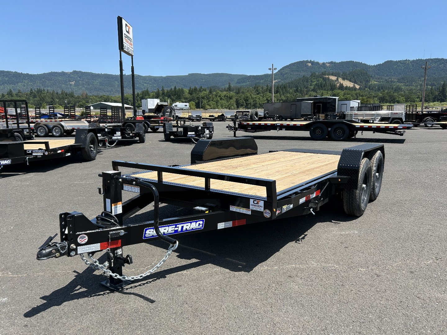 New 2025 Sure-Trac Sure-Trac Open Tilt Trailer | Coburg Oregon