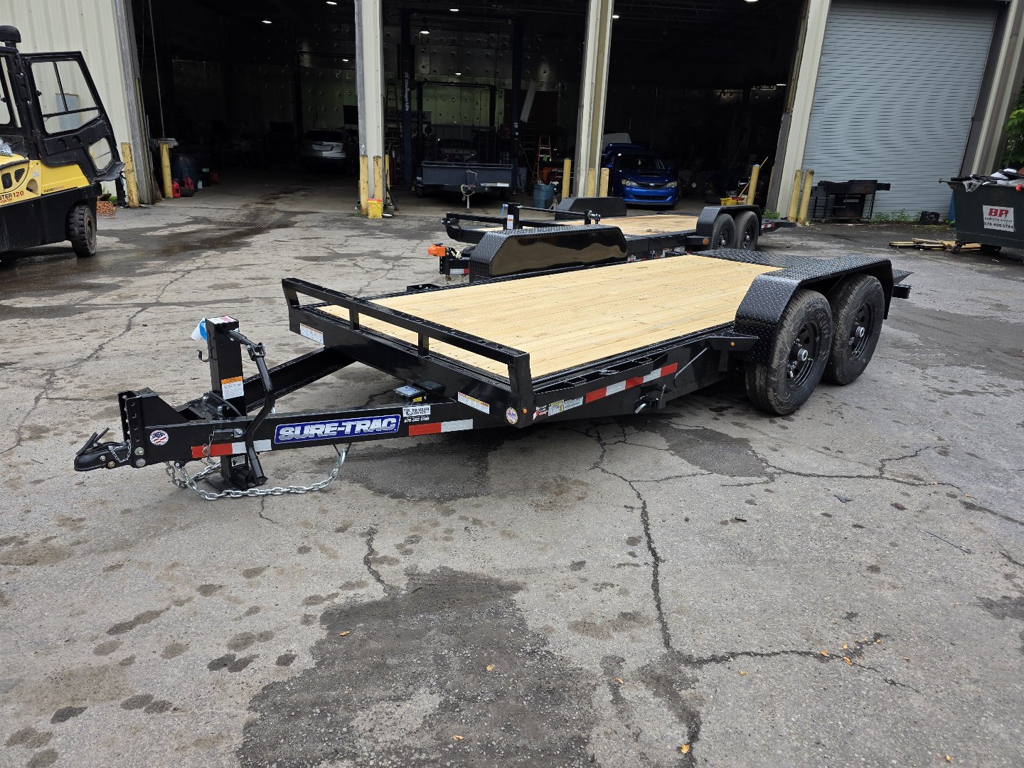 New 2025 Sure-Trac 7X16 14K TILT Equipment Trailer | Taylor Pennsylvania