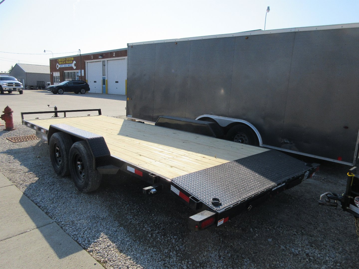 New 2025 Sure-Trac 7' x 20' (18+2) C-Channel Car Hauler 10K | Medina Ohio