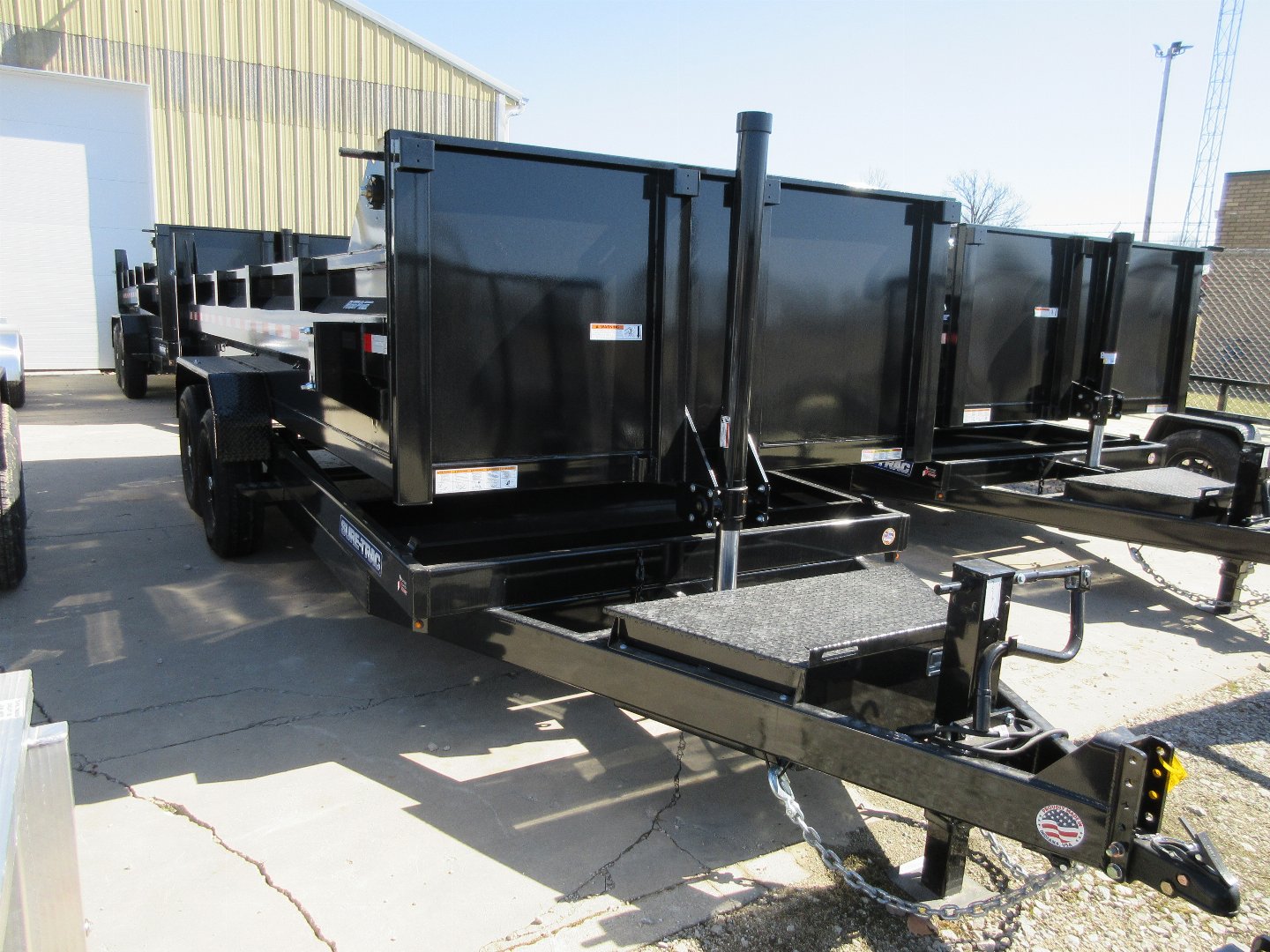 New 2025 Sure-Trac 82 x 16 HD Low Profile Dump Trailer 14K TelescopIc ...