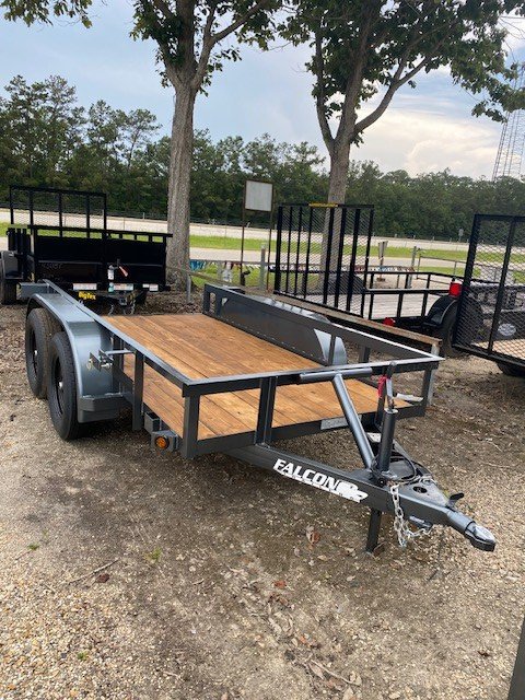 New 2025 Falcon Trailers 5 x 10 Std Dty TA Utility Trailer | Pearl River Louisiana