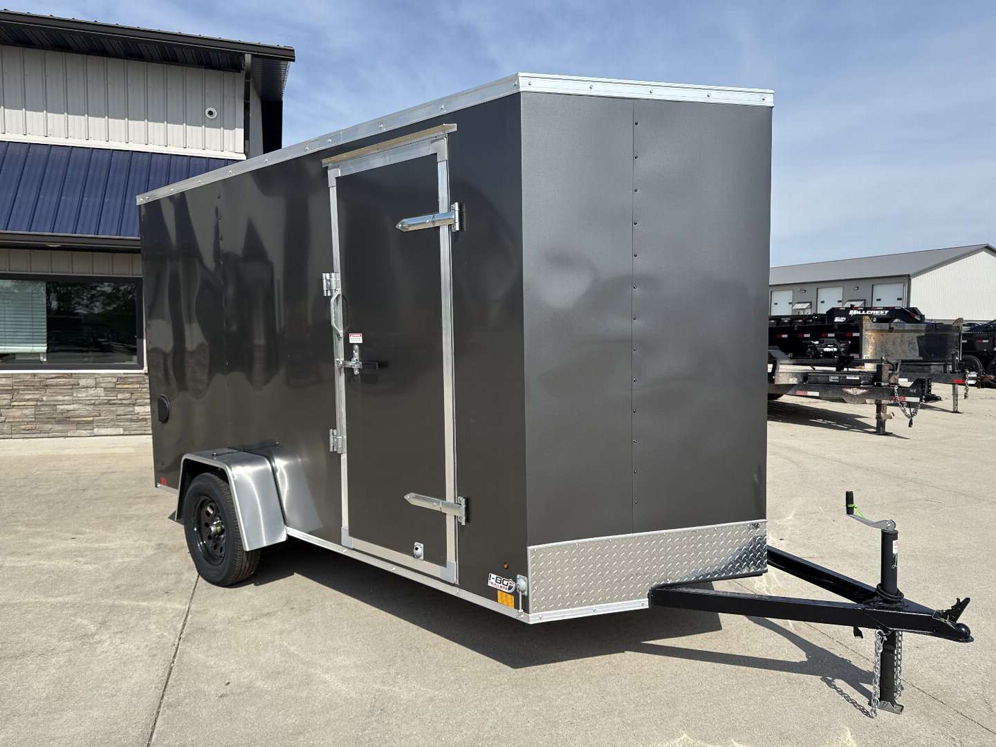 New 2025 Cross Trailers 6'X12' 3k Beta Series Flat Top V-Nose Cargo ...