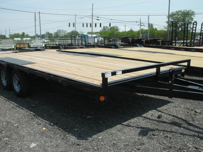 New 2026 Quality Steel and Aluminum 101 x 18 DeckOver - 10K Trailer ...
