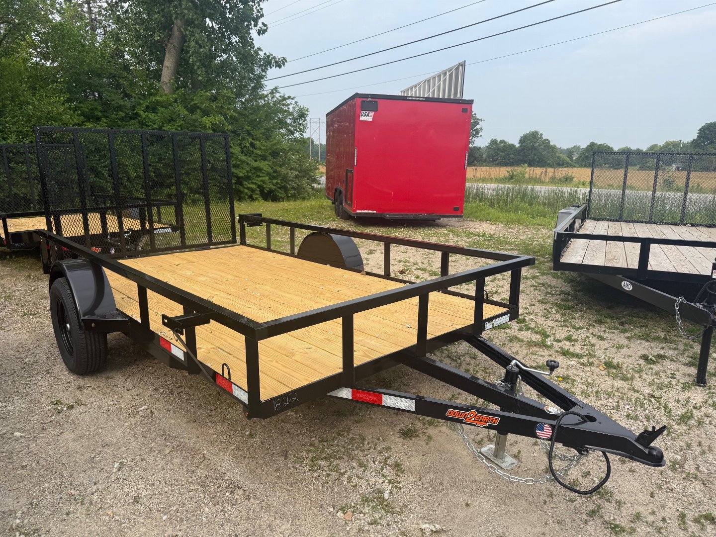 New 2025 Down 2 Earth Trailers 76x12 Lowside Landscape Trailer | Monroe ...