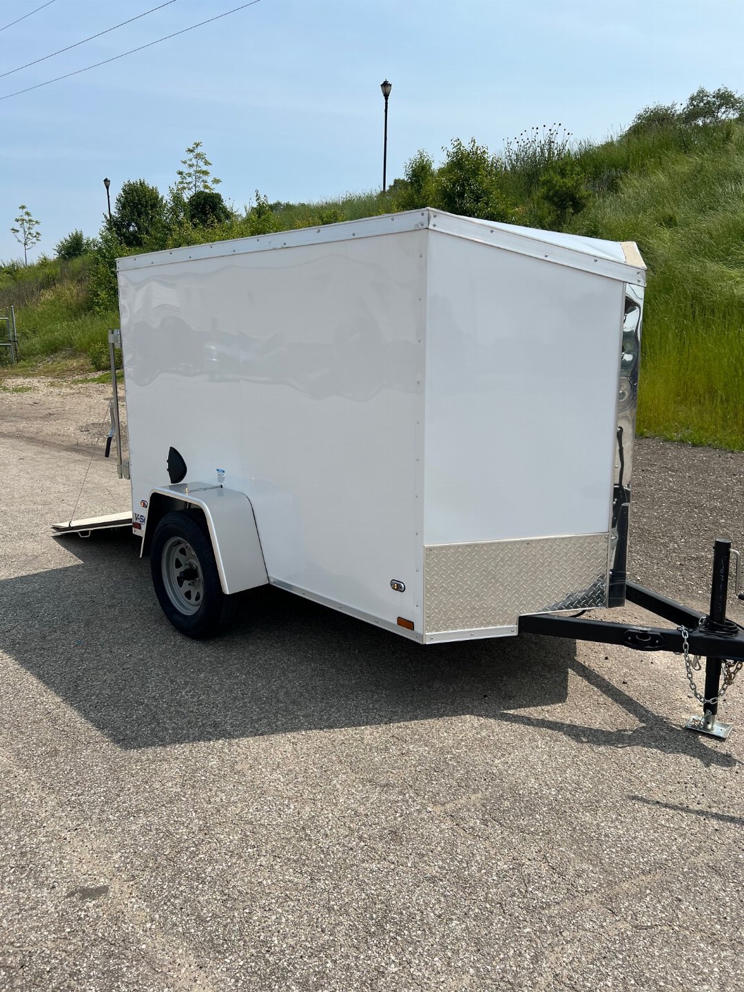 New 2025 Continental Cargo VHW 5x8 Enclosed Cargo Trailer #107143 ...