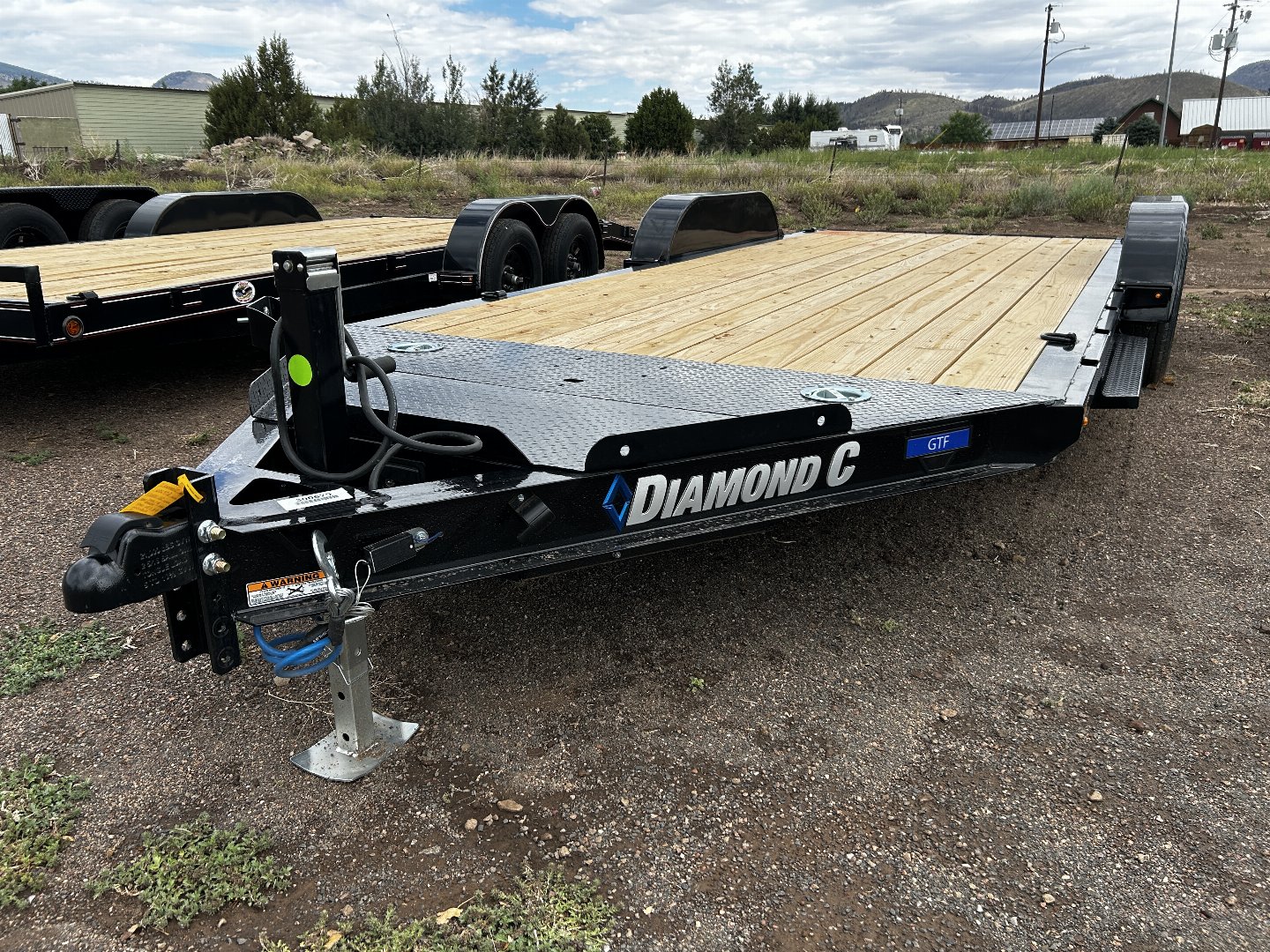 New 2025 Diamond C Tandem Axle Car Hauler/9,980 GVWR/83'' x 18 ...