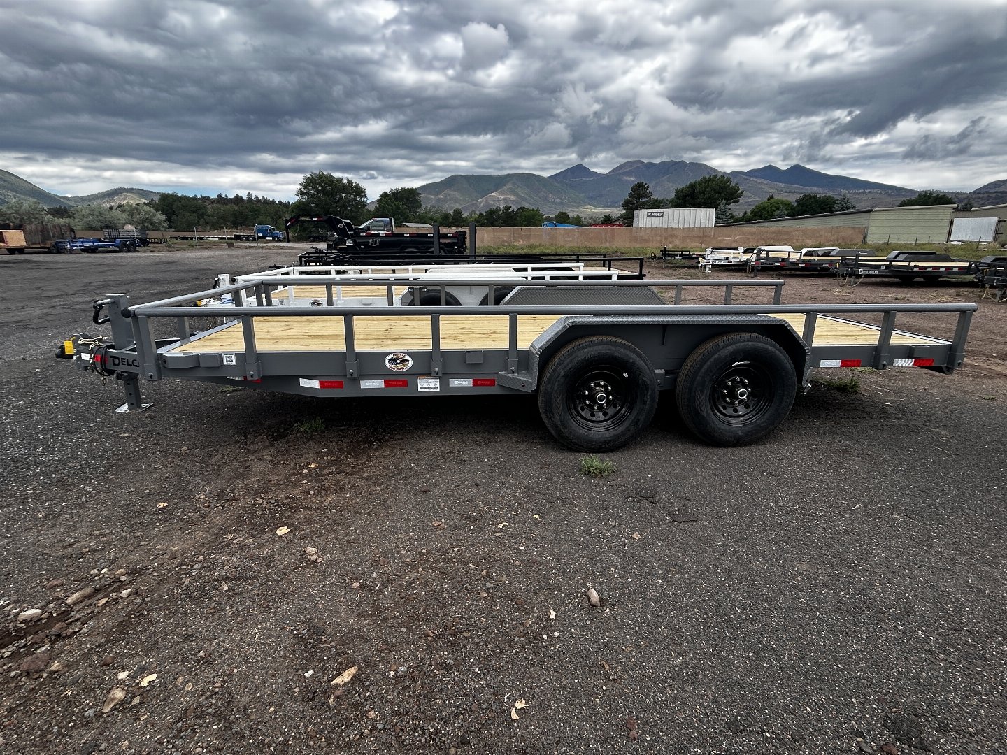 New 2025 Delco Tandem Axle Car Hauler/14,000 GVWR/83"x18' | Flagstaff ...