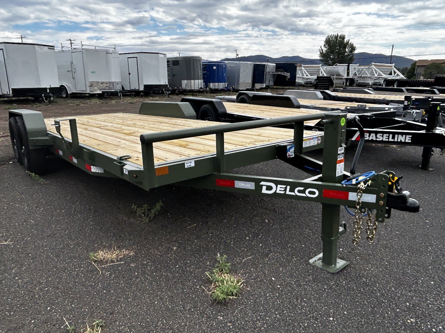 New 2025 Delco Tandem Axle Car Hauler/9,990 GVWR/83"x20' | Flagstaff ...