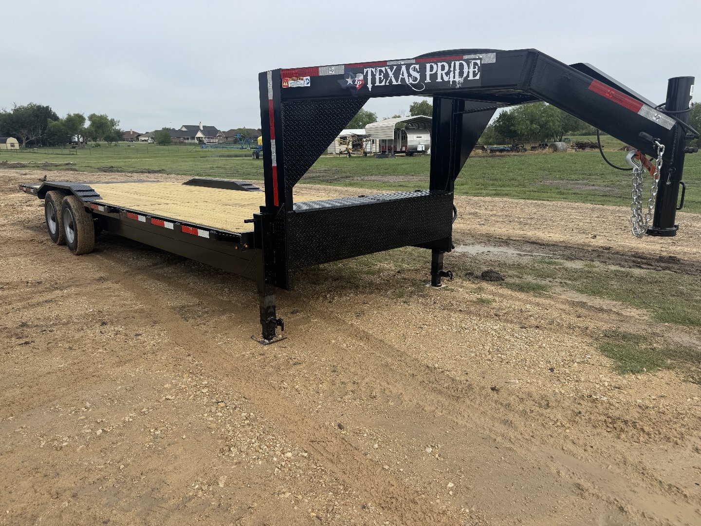 New 2025 Texas Pride Trailers GT817820KGN Tilt Trailer | Marion Texas