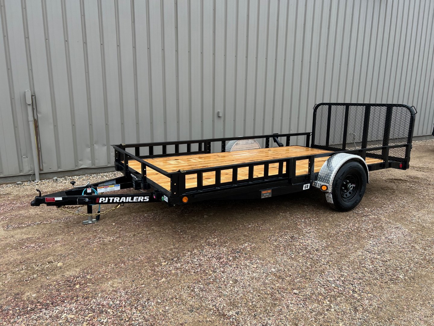 New 2026 PJ Trailers 14 ATV U8 Utility Trailer | Humboldt South Dakota