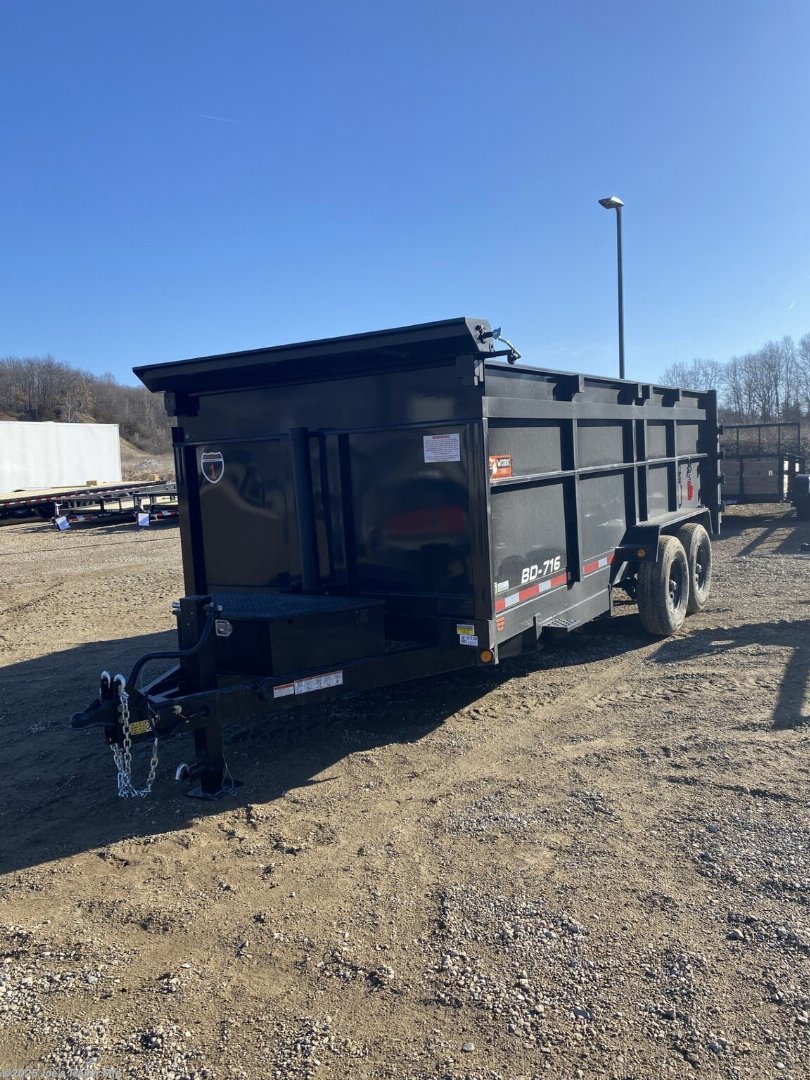 New 2025 Interstate Trailers BD8314TA5RBD Dump Trailer 83" X 14 ...