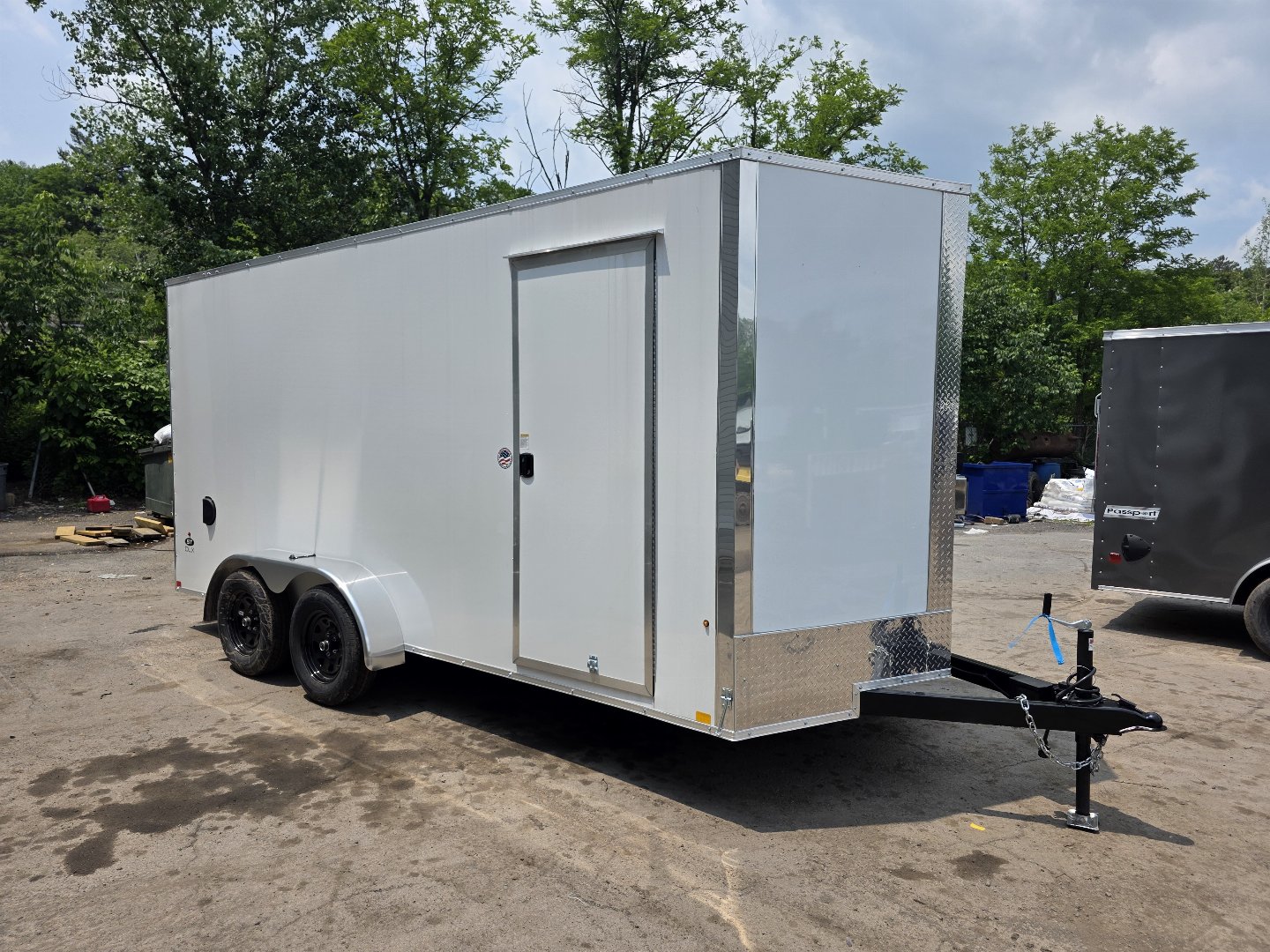 New 2025 Look Trailers ST DLX 7X16 7K - RAMP Cargo / Enclosed Trailer ...