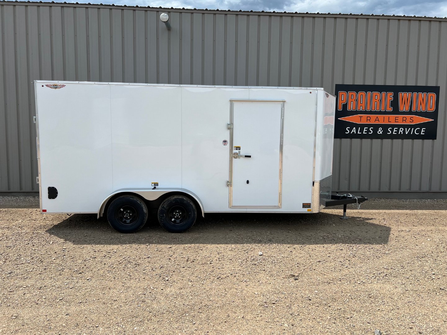 New 2025 H&H Trailers 7 X 16 H8416TFTV-070 Cargo / Enclosed Trailer ...