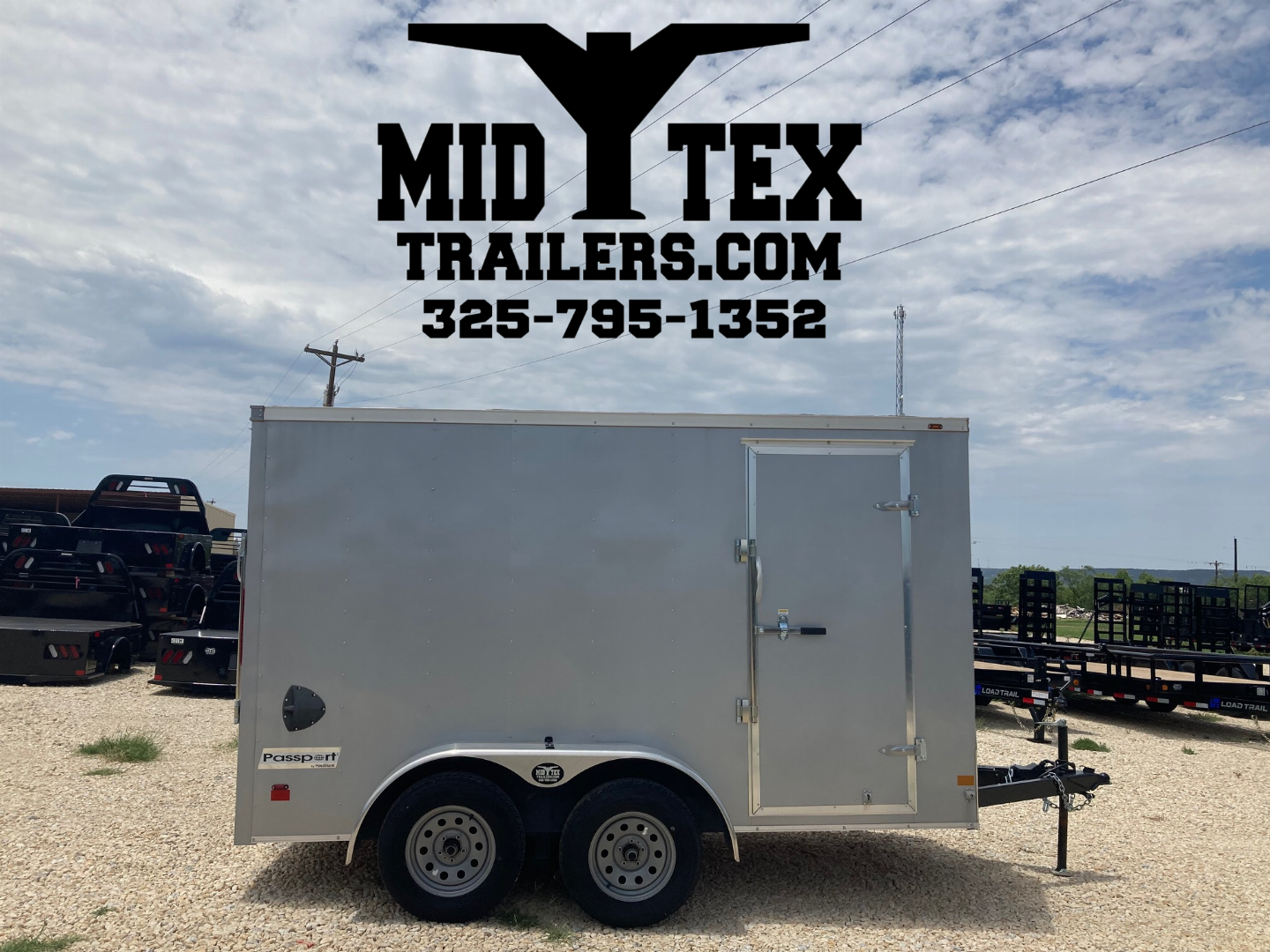 New 2024 Haulmark PP 12'X6' Cargo Trailer | Abilene Texas