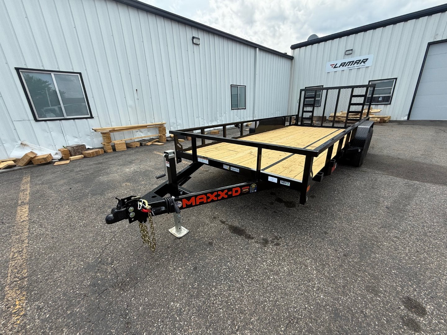 New 2026 MAXX-D 83X18 10K HEAVY DUTY Utility Trailer | Billings Montana