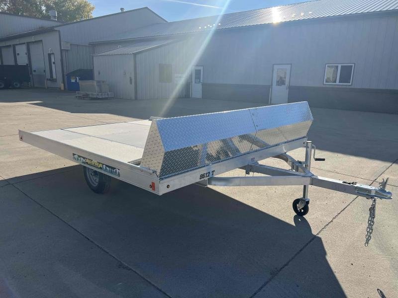 New 2024 Aluma 8612TILT-S-12SL - Snowmobile Trailer - 471 | Avon Minnesota