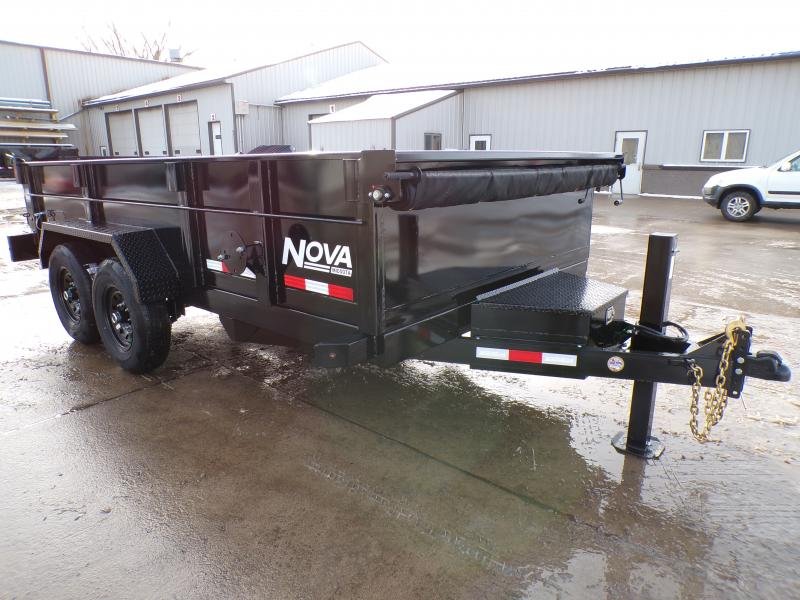 New 2025 Midsota Nova DT8214-BP-14K Dump Trailer- 199 | Avon Minnesota