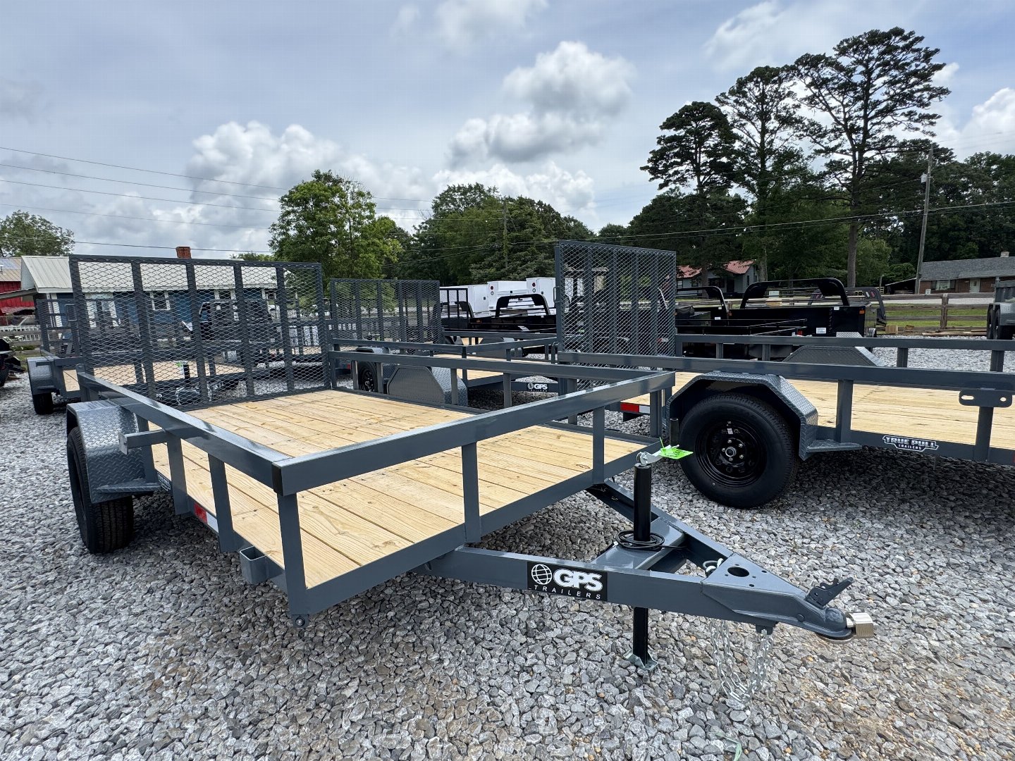 New 2025 GPS 76"x12' Utility Trailer GT612 | Prattville Alabama