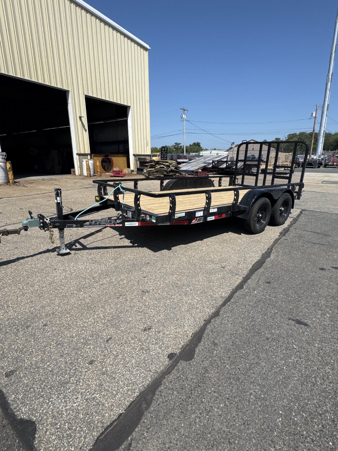 New 2025 Horizon Trailers UTZ83"X14' Utility Trailer | Seekonk ...