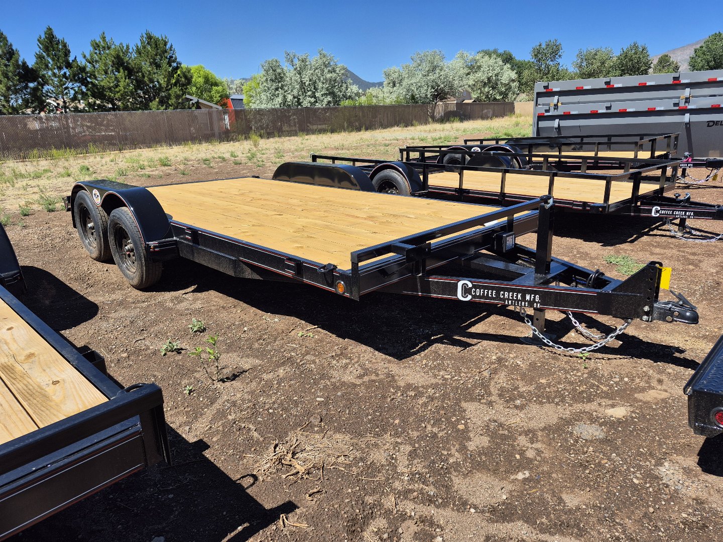 New 2025 Coffee Creek Tandem Axle Car Hauler/7,000 GVWR/83"x16 ...