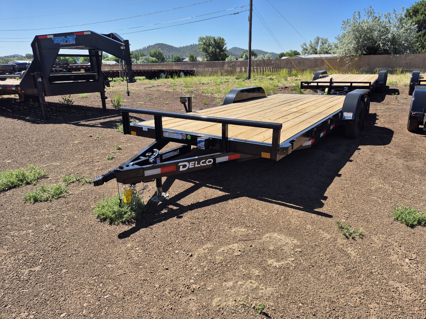 New 2025 Delco Tandem Axle Car Hauler/7,000 GVWR/83"x20' | Flagstaff ...