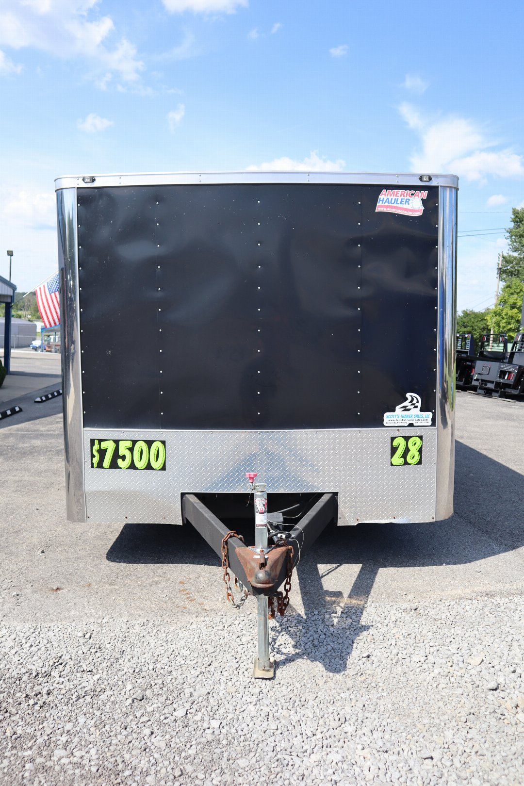Used 2014 American Hauler 8.5x28 Night Hawk Enclosed Trailer ...