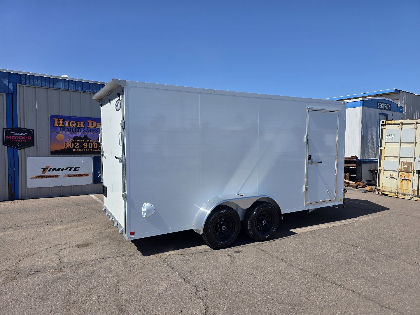New 2025 CELL-TECH TRAILERS Celltech 7x16 Enclosed Trailer- 10K GVWR- RAMP DOOR- Cargo ...