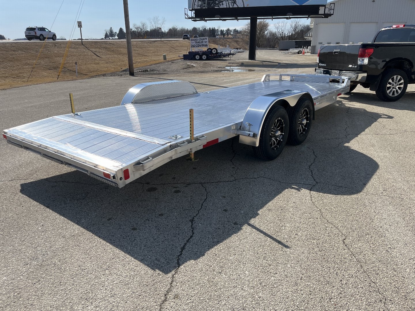 New 2025 BLACK RHINO Aluminum 81"x22' CH722A-10K w/ Ramps, Toolbox and ...