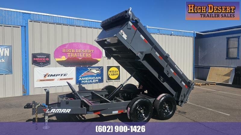 New 2025 LAMAR TRAILERS DS - 5x10 Mini Dump -24" walls 7K- GVWR Dump ...