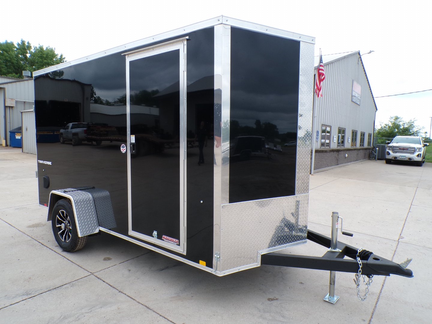 New 2025 Ez-Hauler 7X16 Contractor Package Cargo / Enclosed Trailer ...
