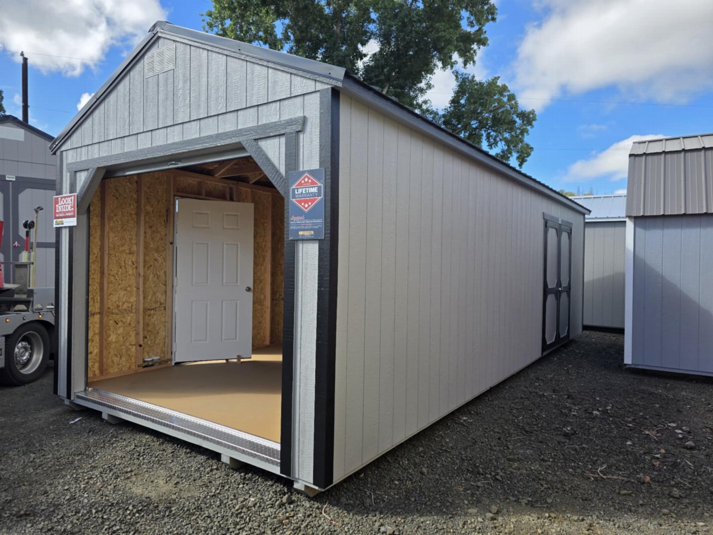 New 2025 Old Hickory WG 12X28 GARAGE BARN STORAGE SHED | Roseburg Oregon